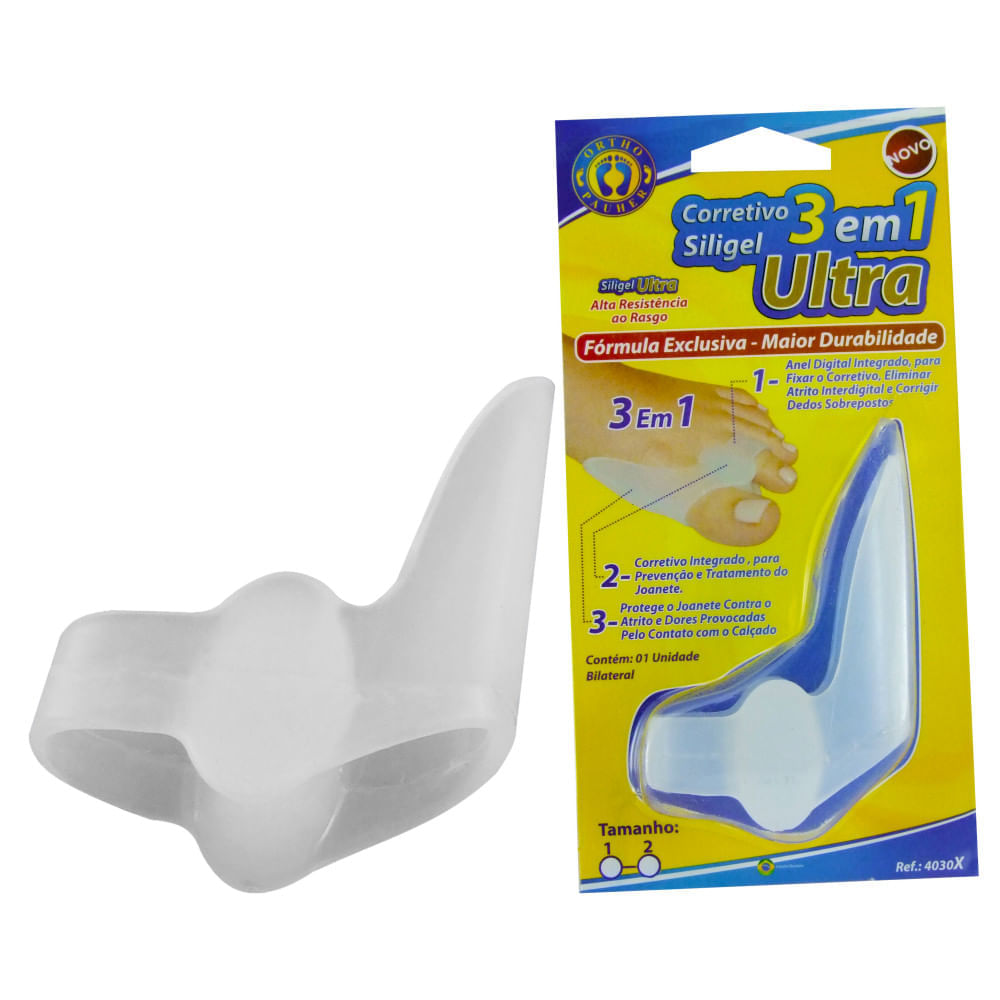 Corretivo Siligel 3 em 1 Ultra 4030X Orthopauher - D'Or Mais Saúde