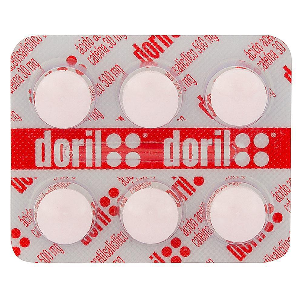 Doril com 6 comprimidos - D'Or Mais Saúde