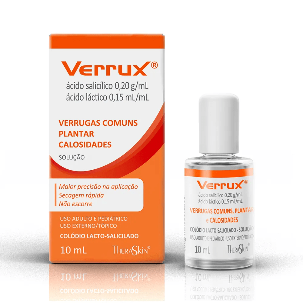 Verrux solução frasco com 10ml - D'Or Mais Saúde