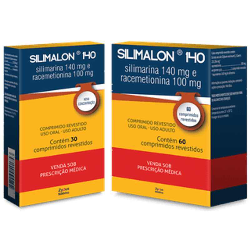 Silimalon 140mg- Zydus Nikkho -30 Comprimidos - D'Or Mais Saúde