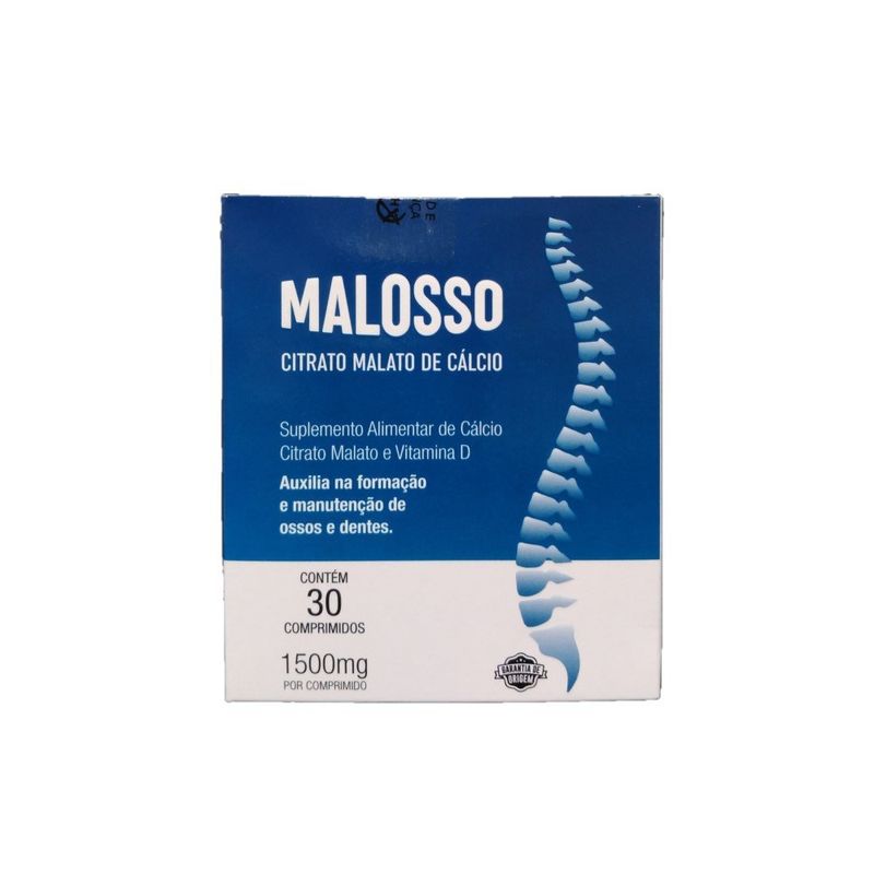 Malosso 30 Comprimidos - D'Or Mais Saúde