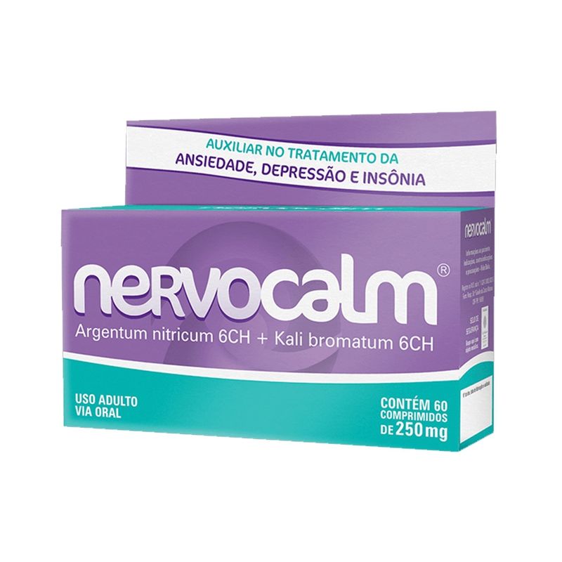 Nervocalm 250Mg 60 Comprimidos - D'Or Mais Saúde