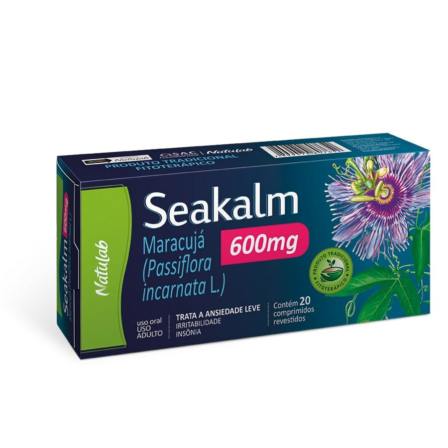Seakalm 600Mg 20 Comprimidos - D'Or Mais Saúde