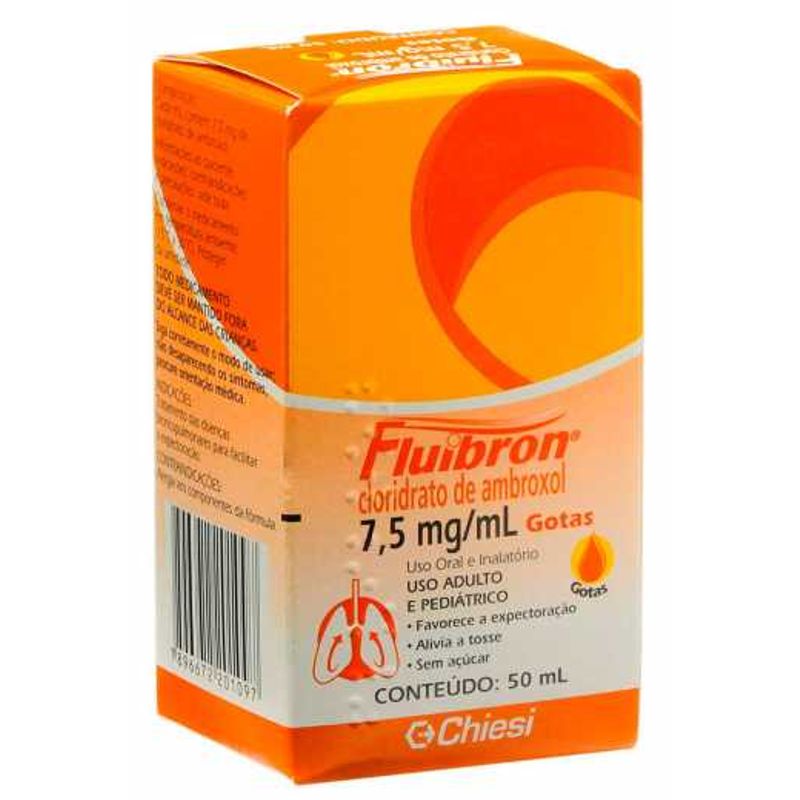 Fluibron Expectorante 7,5Mg/ML Gotas 50ML - D'Or Mais Saúde