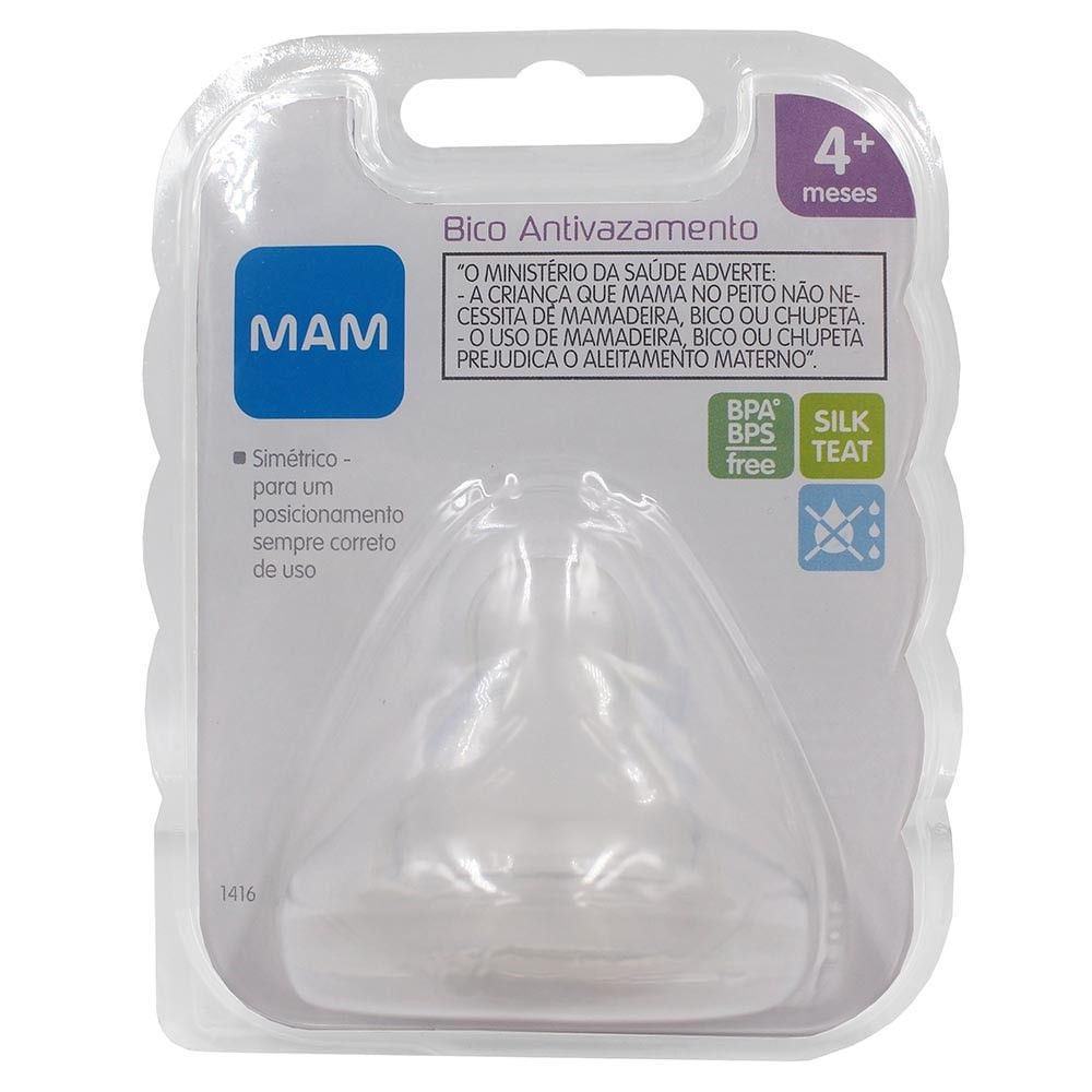 Bico Mam Antivazamento Fluxo Rápido + 4 Meses - D'Or Mais Saúde