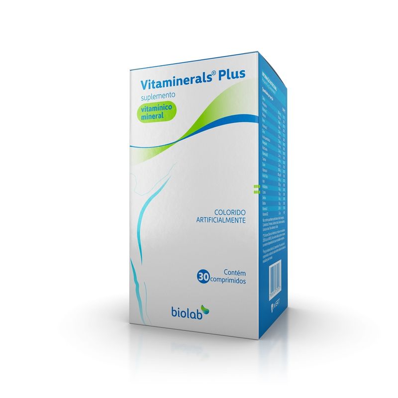 Vitamineral Plus 60 Comprimidos - D'Or Mais Saúde