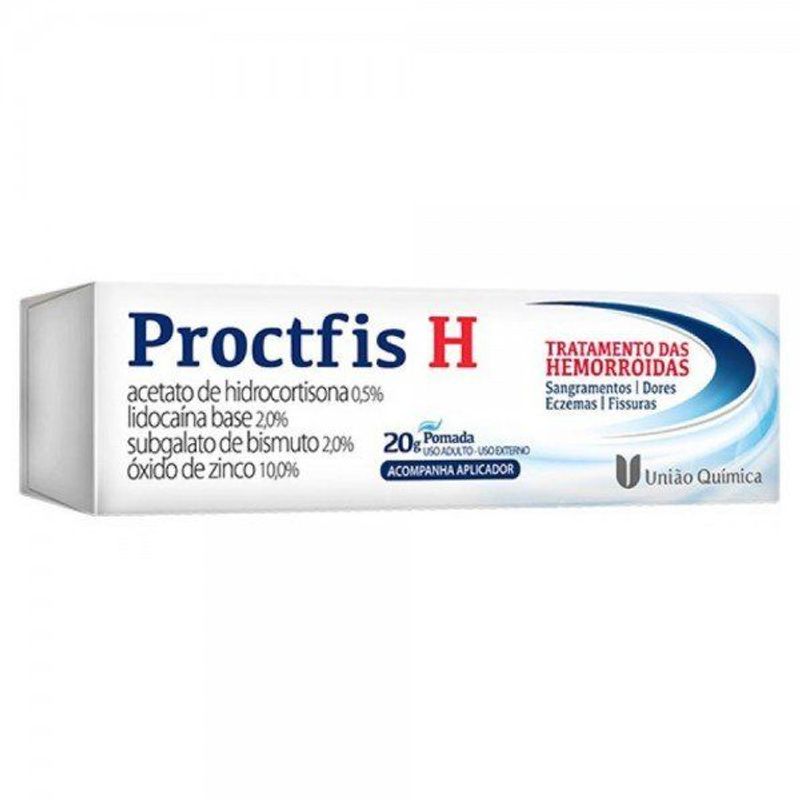 Proctfis h Pomada 20g 10 Aplicadores - D'Or Mais Saúde Proctfis h Pomada 20g 10 Aplicadores - D'Or Mais Saúde