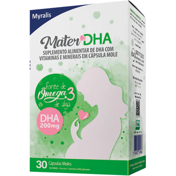 Mater DHA 30 Cápsulas - D'Or Mais Saúde