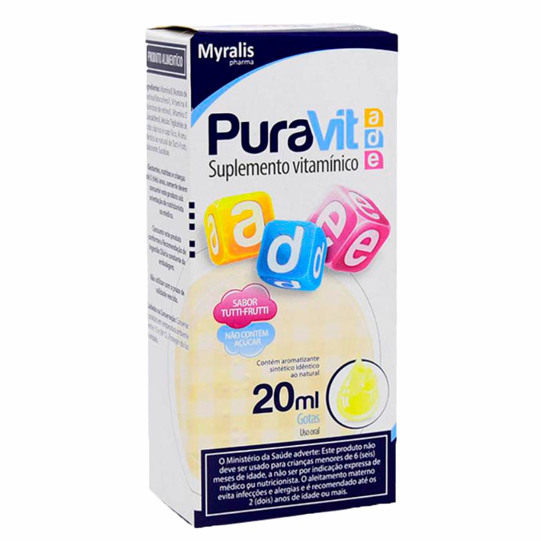 Puravit ADE Gotas 20ML - D'Or Mais Saúde