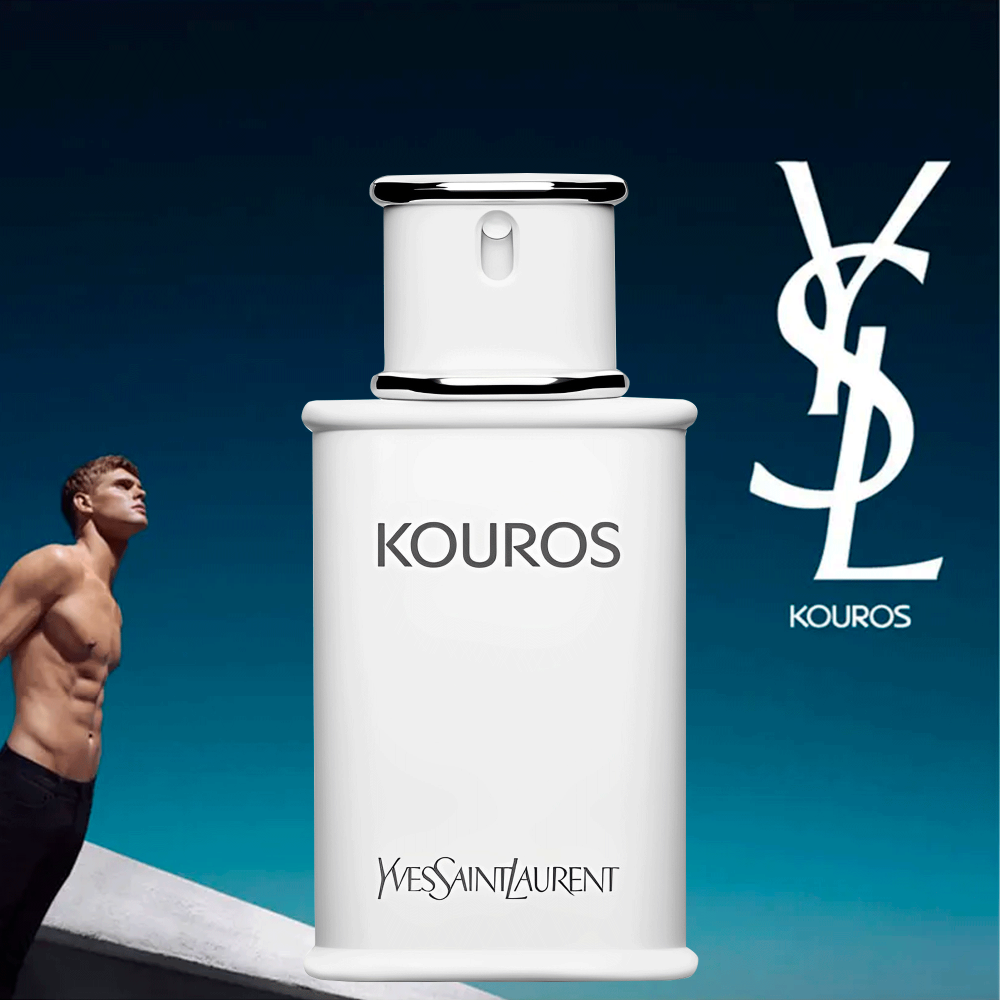 Yves Saint Laurent Kouros Eau de Toilette - Perfume Masculino 100ml - D ...