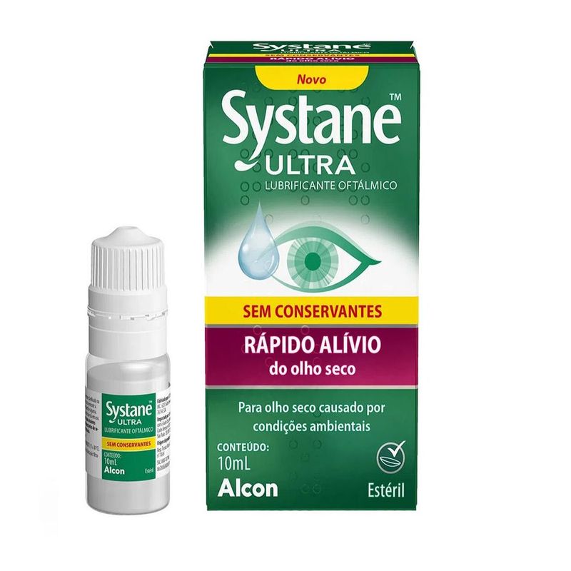 Systane Ultra Sem Conservantes 10ml - D'Or Mais Saúde