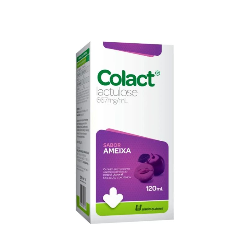 Colact Xarope Sabor Ameixa 120ml - D'Or Mais Saúde