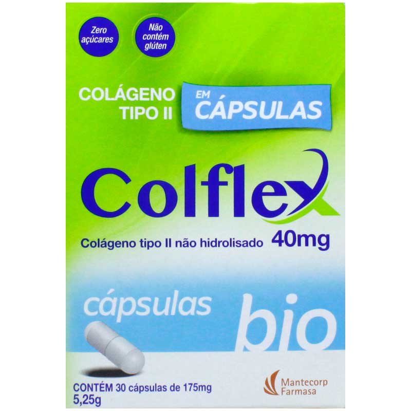 Colflex Bio 40mg 30 Cápsulas - D'Or Mais Saúde