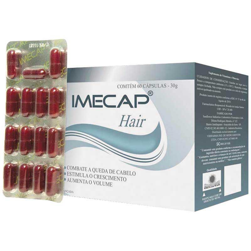Imecap Hair 60 Cápsulas - D'Or Mais Saúde