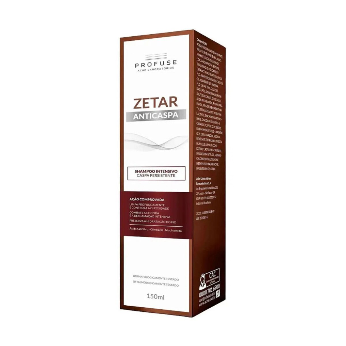 Shampoo Profuse Zetar Anticaspa Intensiva 150ml - D'Or Mais Saúde