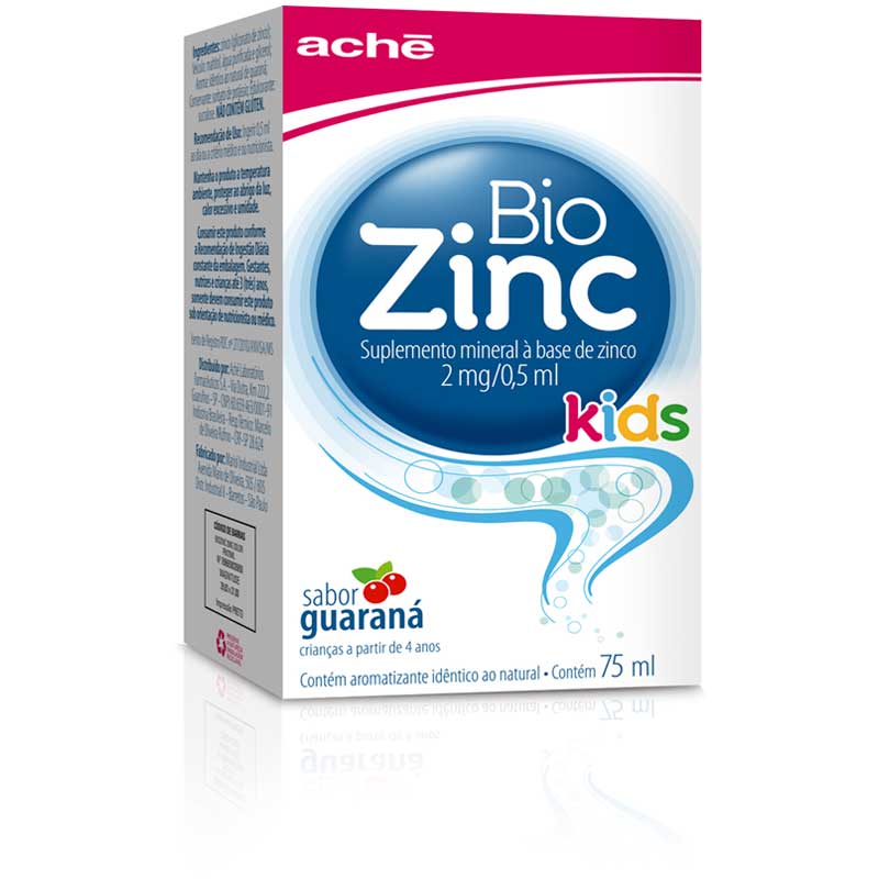 Biozinc Kids Solução Oral 75ml - D'Or Mais Saúde