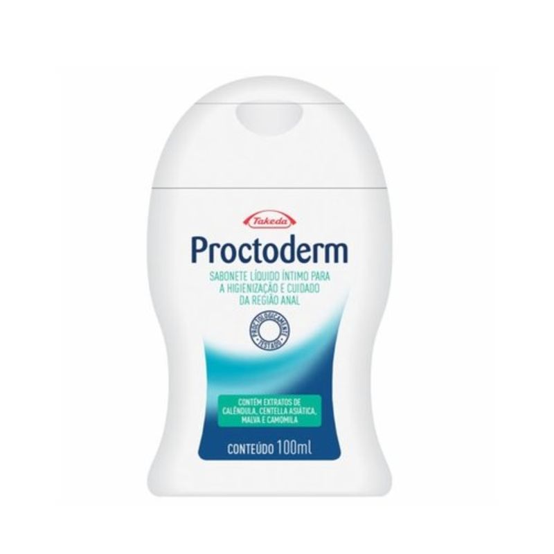 Sabonete Líquido Íntimo Proctoderm 100ml - D'Or Mais Saúde
