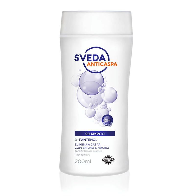 Shampoo Sveda Clear Anticaspa 200ML - D'Or Mais Saúde