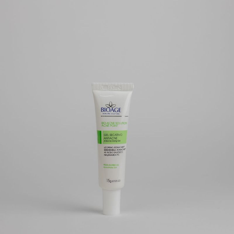Bio-Acne Solution Acne Point Gel Secativo Antiacne 15G - D'Or Mais Saúde