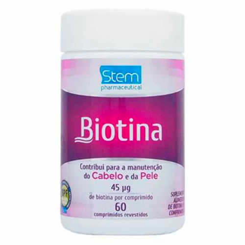 Biotina Stem 60 Comprimidos - D'Or Mais Saúde