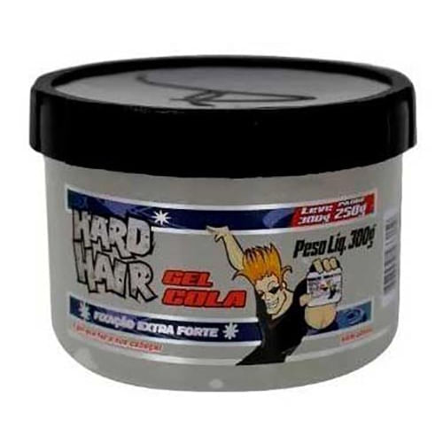 Gel Fixador Hard Hair Extra Forte 300g - D'Or Mais Saúde