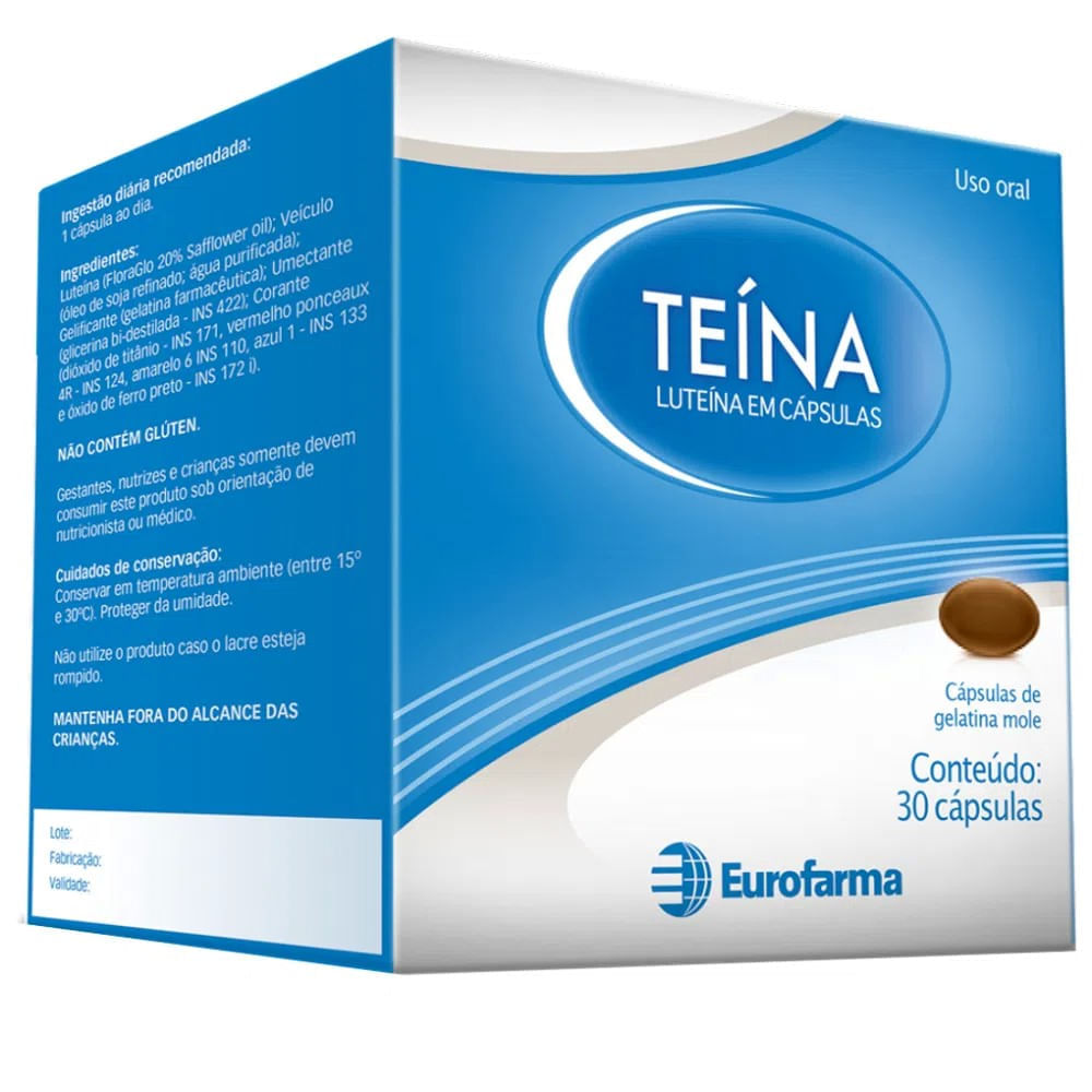 Teína Eurofarma 30 Cápsulas - D'Or Mais Saúde