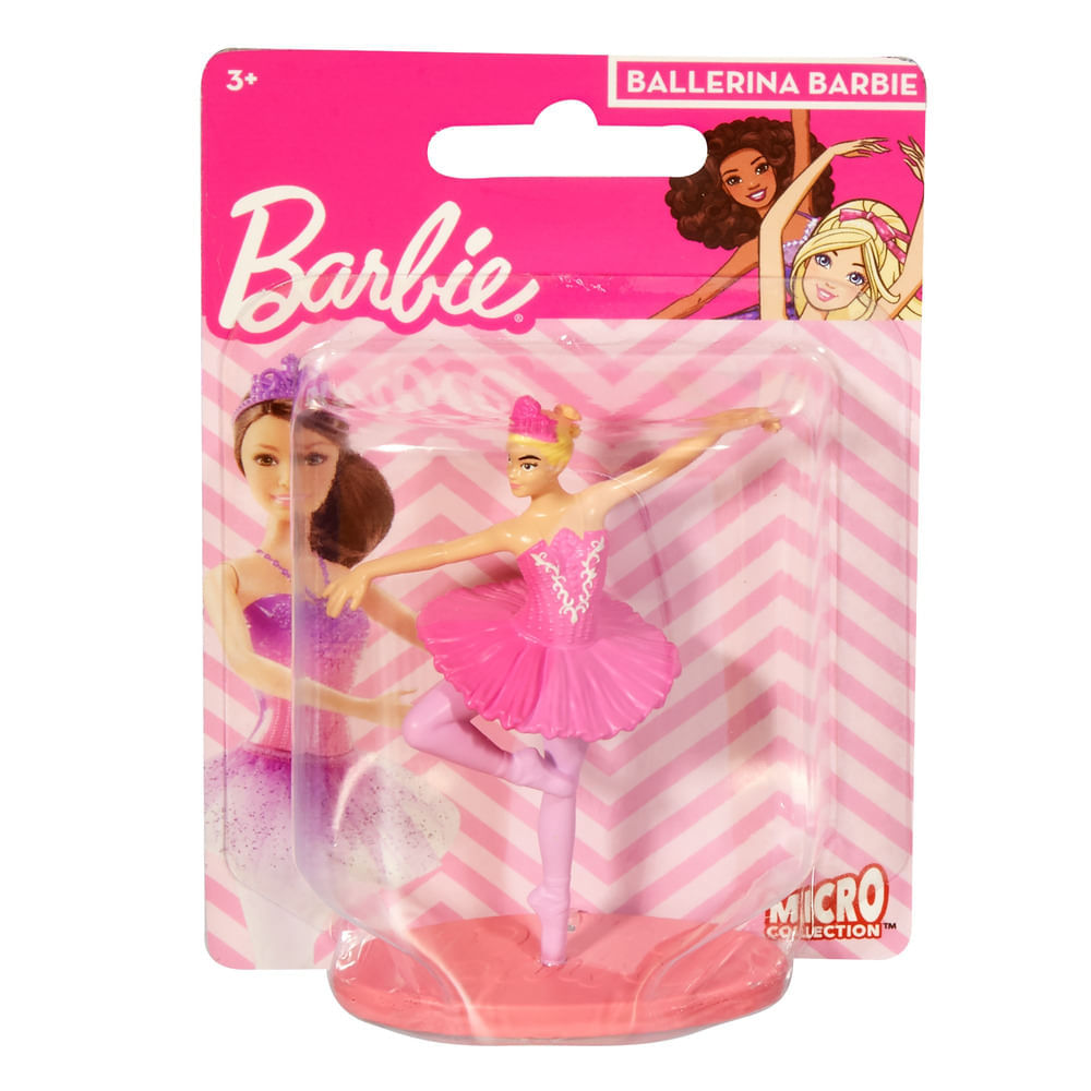 Mini Boneca Colecionável - Barbie Micro Collection - Bailarina - Mattel ...