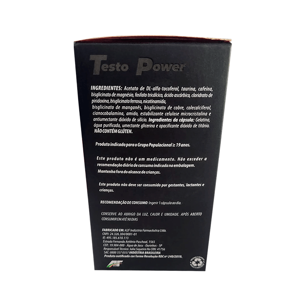 PenseVita Testo Power 60 Cápsulas - D'Or Mais Saúde