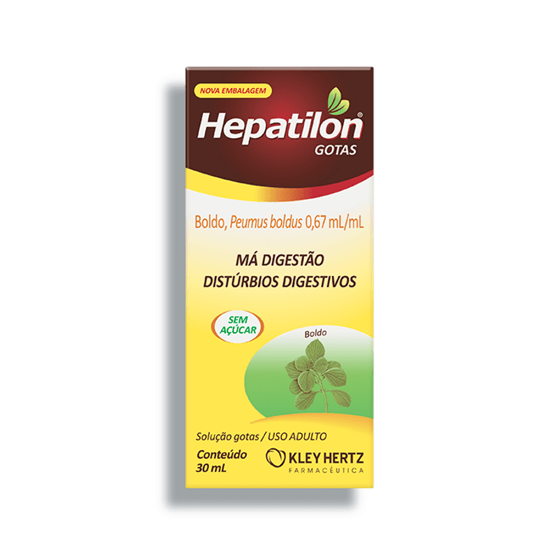 Hepatilon 30Ml Hertz - D'Or Mais Saúde