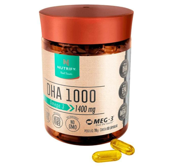 Ômega 3 Dha 1000 60 Capsulas Nutrify - D'Or Mais Saúde
