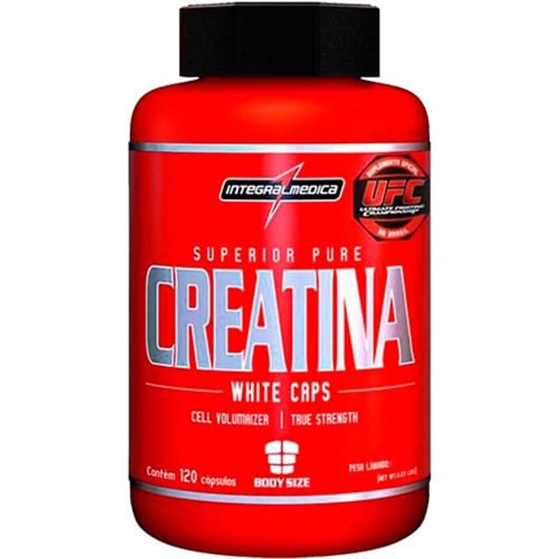 Creatina White Caps Integralmedica 120 Cápsulas - D'Or Mais Saúde