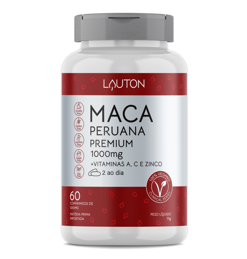 Maca Peruana Premium 1000mg (Clinical Series) 60 comprimidos - D'Or ...