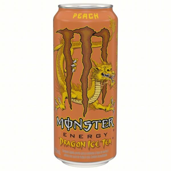 Monster Energy Dragon Ice Tea Pêssego 473 mililitros - D'Or Mais Saúde Monster Energy Dragon Ice Tea Pêssego 473 mililitros - D'Or Mais Saúde