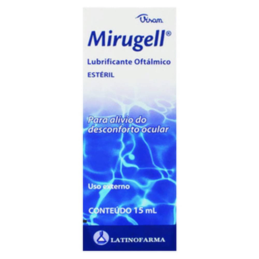 Mirugell Lubrificante Oftálmico 15ml - D'Or Mais Saúde