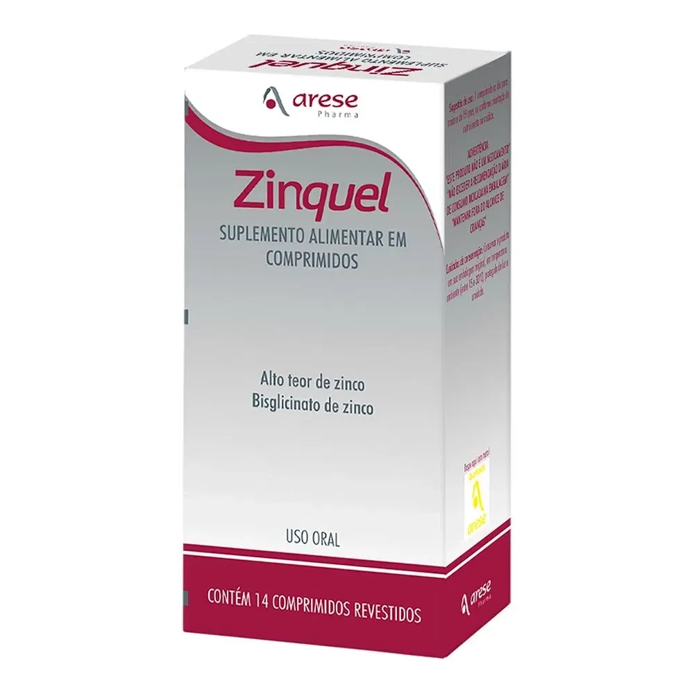 Zinquel 20mg 14 comprimidos revestidos - D'Or Mais Saúde