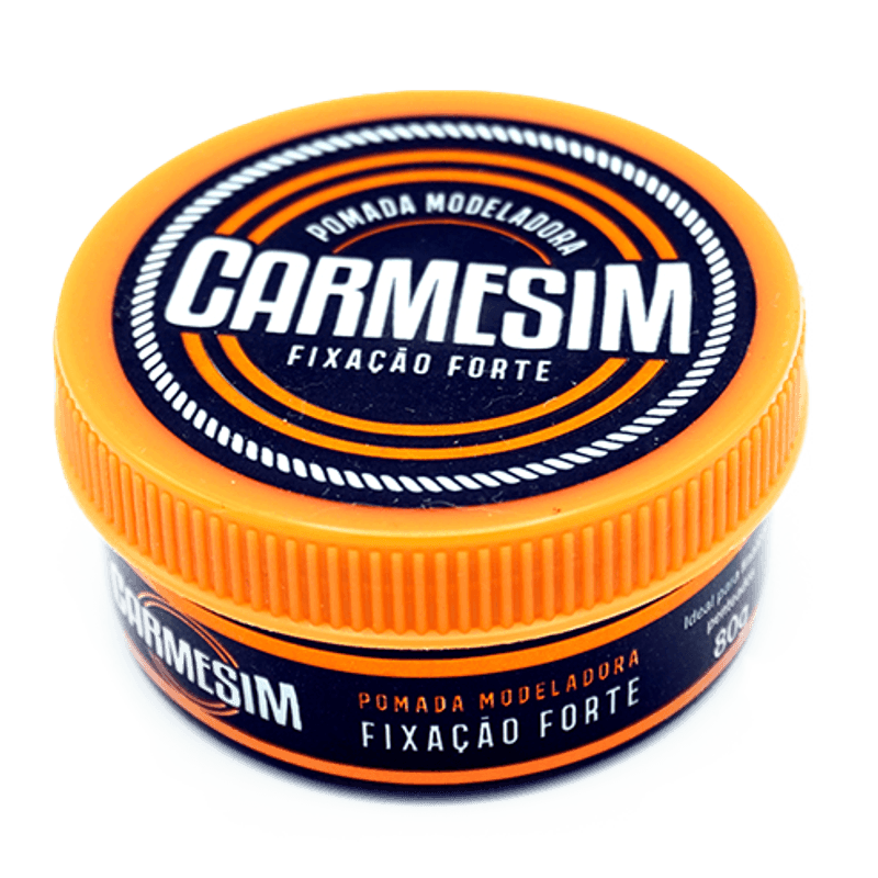 Pomada Modeladora Fixação Forte Transparente Carmesim 80 gramas - D'Or ...