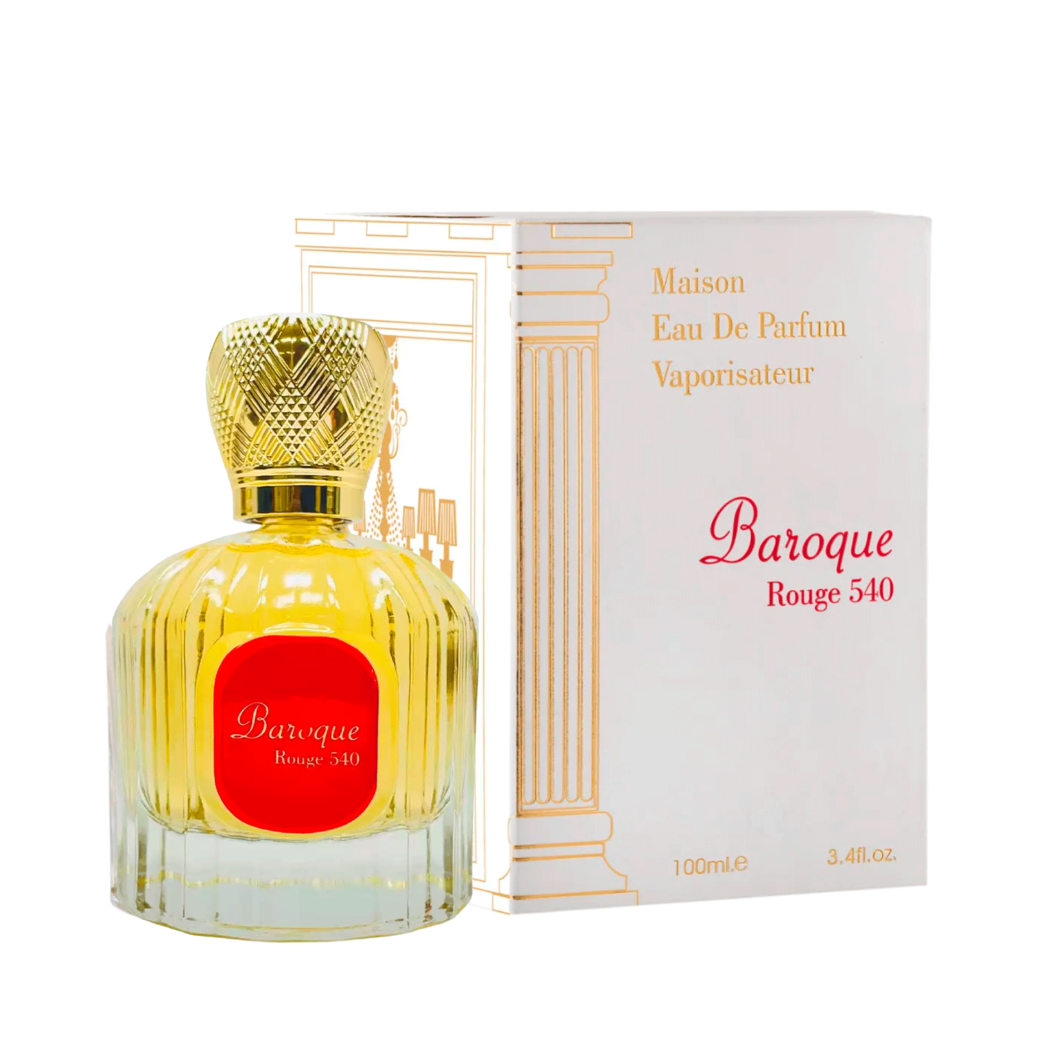 Maison Alhambra Baroque Rouge 540 Eau de Parfum - Perfume Unissex 100ml ...