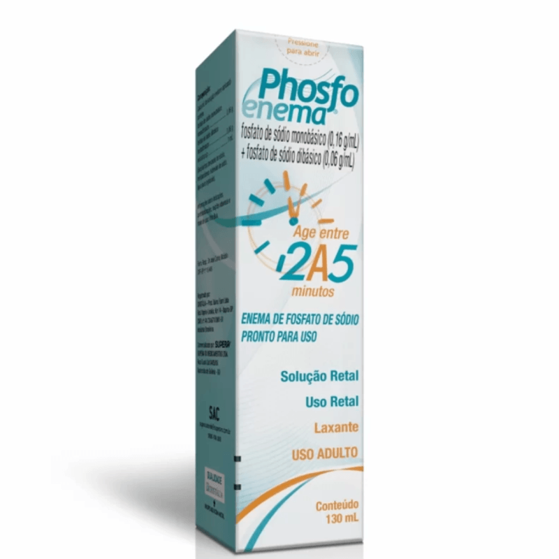 Laxante Phosfoenema 130ml solução retal - D'Or Mais Saúde