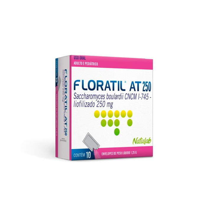Floratil AT 250mg/1,25g 10 envelopes - D'Or Mais Saúde