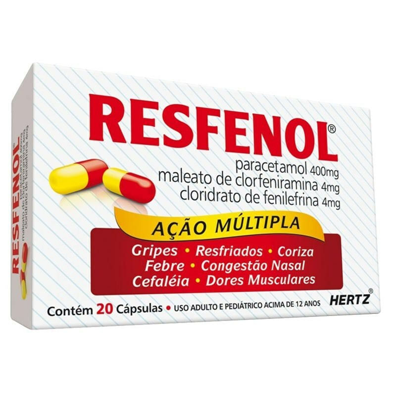 Resfenol 20 Comprimidos - D'Or Mais Saúde