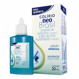 Colírio Neo Brasil 20ml solução oftálmica - D'Or Mais Saúde