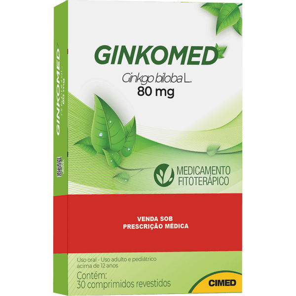 Ginkomed 30 comprimidos revestidos - D'Or Mais Saúde