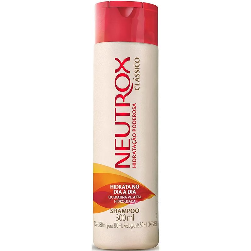 Shampoo Neutrox Clássico 300ml - D'Or Mais Saúde