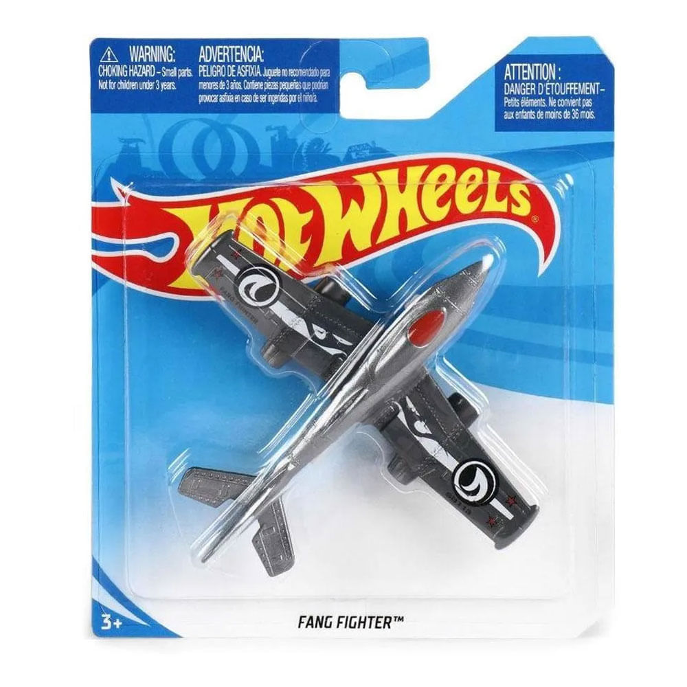 Avião Hot Wheels - Fang Fighter - Mattel - D'Or Mais Saúde
