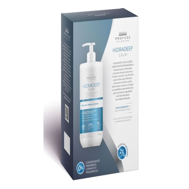 Creme Profuse Hidradeep Calm 2 Unidades de 400g Cada - D'Or Mais Saúde