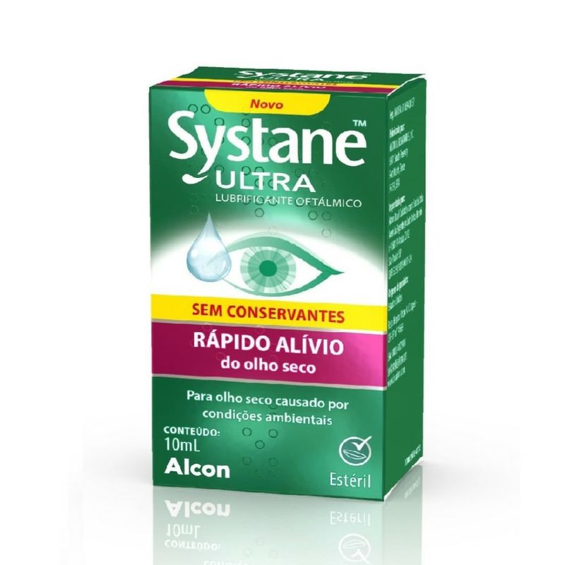 Systane Ultra Alcon Lubrificante Oftálmico Sem Conservante 10ml - D'Or ...