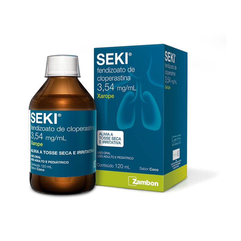Seki 3,54Mg Xarope Frasco Com 120Ml + Copo Medidor - D'Or Mais Saúde