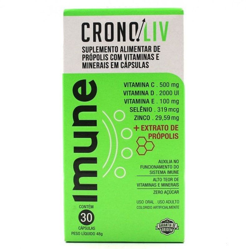 Cronoliv Imune 30 Cápsulas - D'Or Mais Saúde