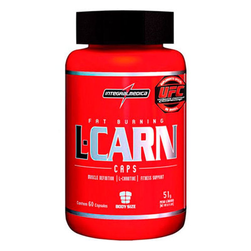 L-carn Integralmedica 60 Cápsulas - D'Or Mais Saúde