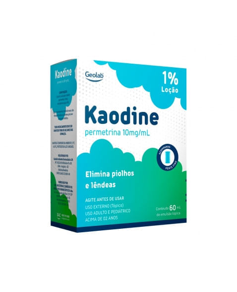 Kaodine 10mg/mL Loção Tópica - Frasco com 60mL - D'Or Mais Saúde Kaodine 10mg/mL Loção Tópica - Frasco com 60mL - D'Or Mais Saúde
